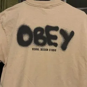 Obey | Shirts | Obey Mens Graffiti Graphic Tshirt Medium | Poshmark